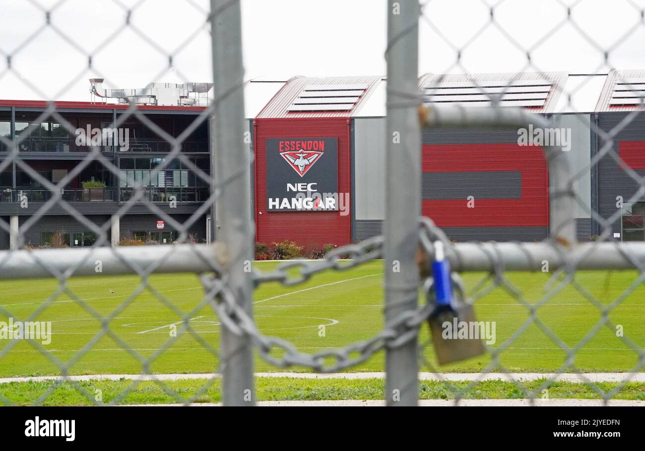 A general view at The Hangar, the High Performance Centre of the ...