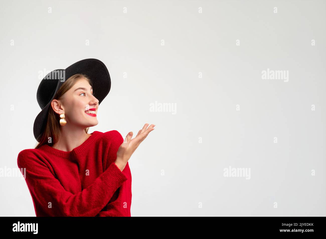 new trend look personal fashion style information Stock Photo - Alamy