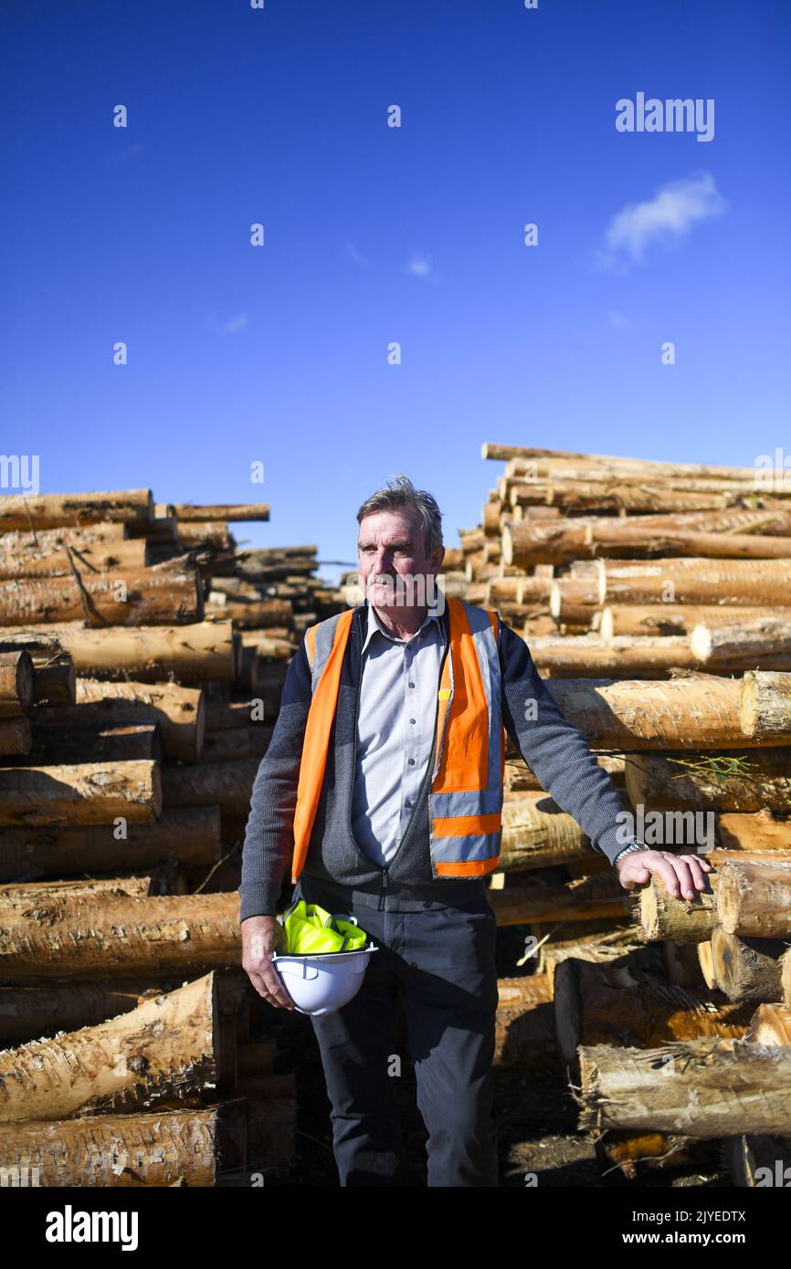 Kel Henry, General Manager Allied Natural Wood Exports poses for ...