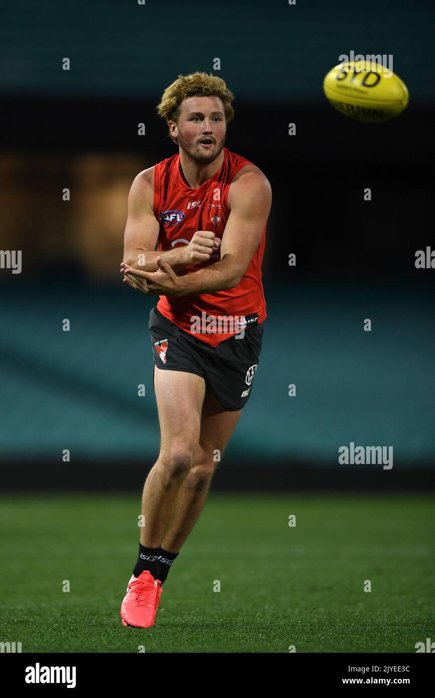 Will Gould during a Sydney Swans AFL training session at the SCG in ...