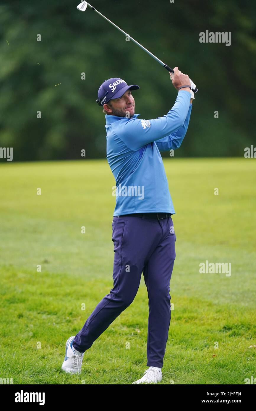 Dean Burmester during day one of the BMW PGA Championship at Wentworth ...