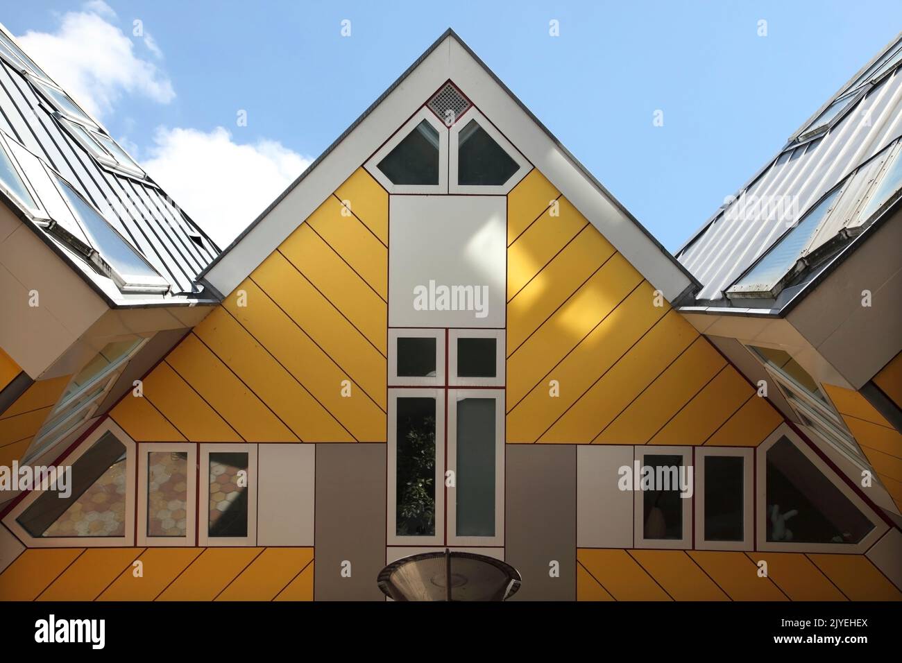 The Cube Houses (Kubuswoningen) designed by Piet Blom, Rotterdam ...