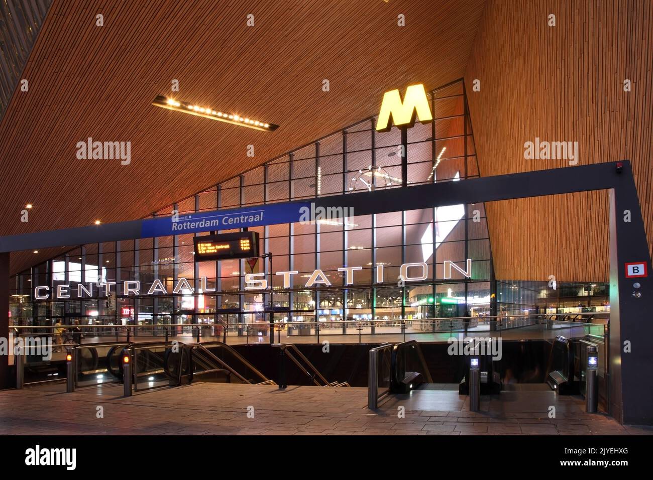 Rotterdam Centraal railway station, The Netherlands Stock Photo - Alamy