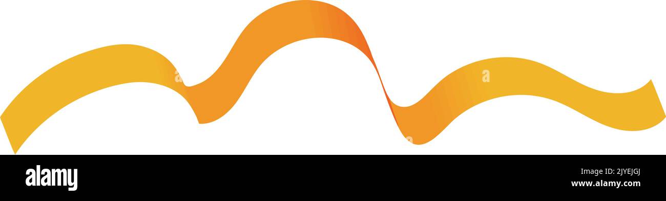 gold ribbon icon Stock Vector Image & Art - Alamy