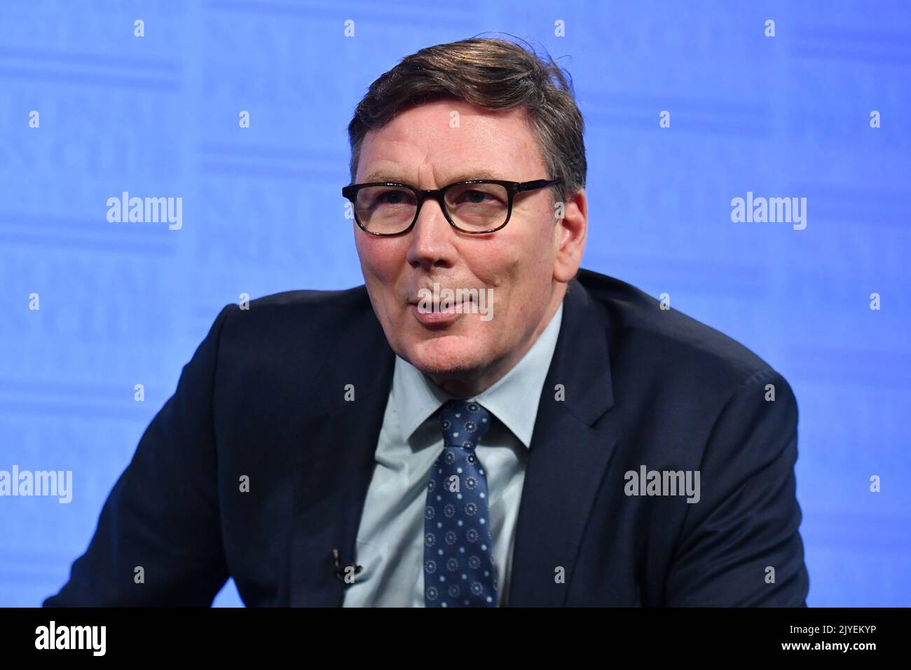 Former Telstra CEO David Thodey at the National Press Club in Canberra ...