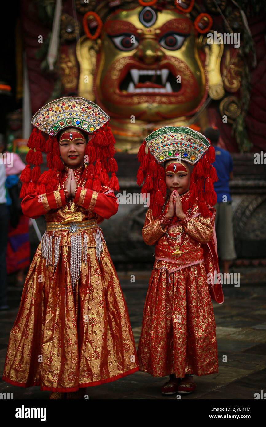 Nepal namaste greeting hi-res stock photography and images - Alamy