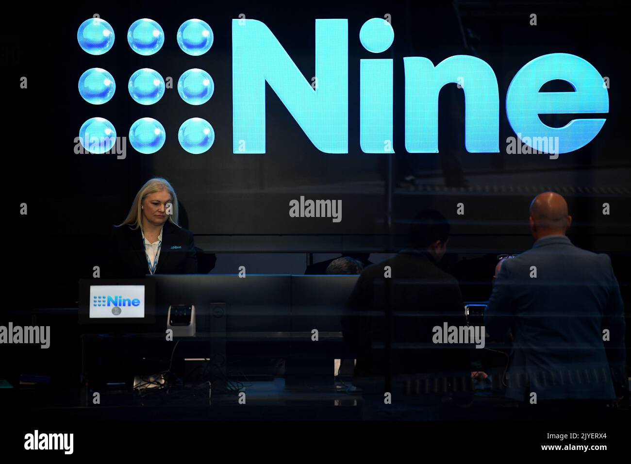 A general view of the Nine offices in Sydney, Monday, July 6, 2020 ...