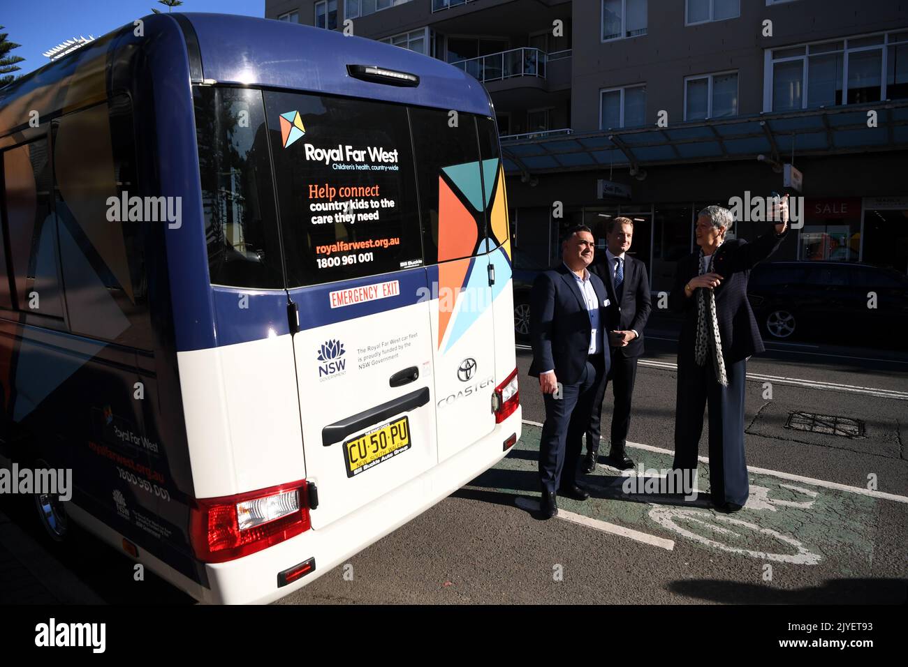 NSW Deputy Premier John Barilaro, NSW Member for Manly James Griffin ...