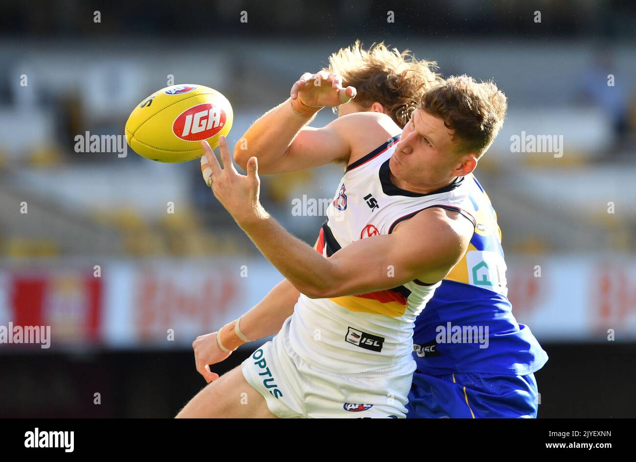 Rory Laird of the Crows in action during the Round 6 AFL match between ...