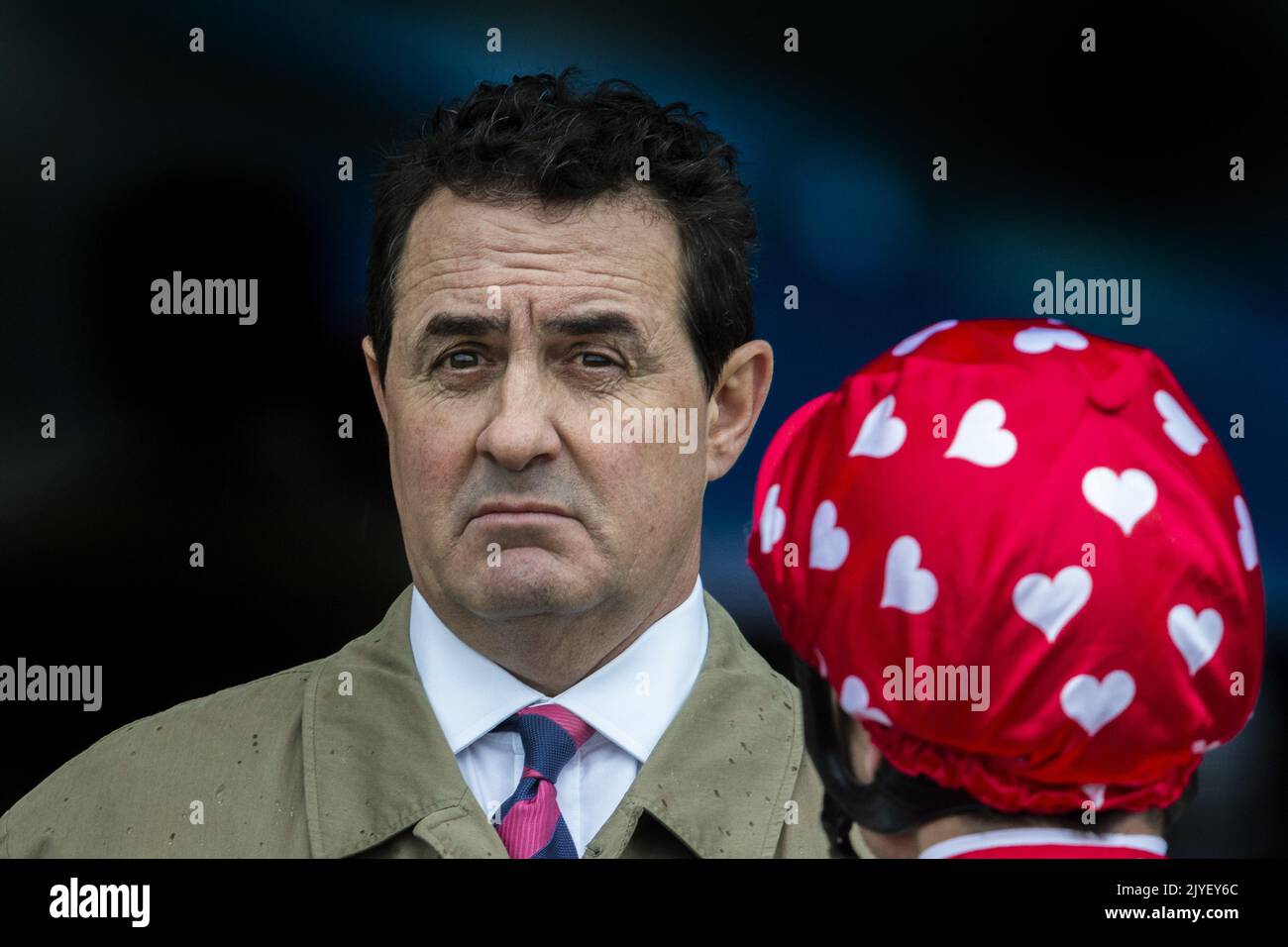 Trainer Michael Freedman is seen during Australian Turf Club Saturday ...