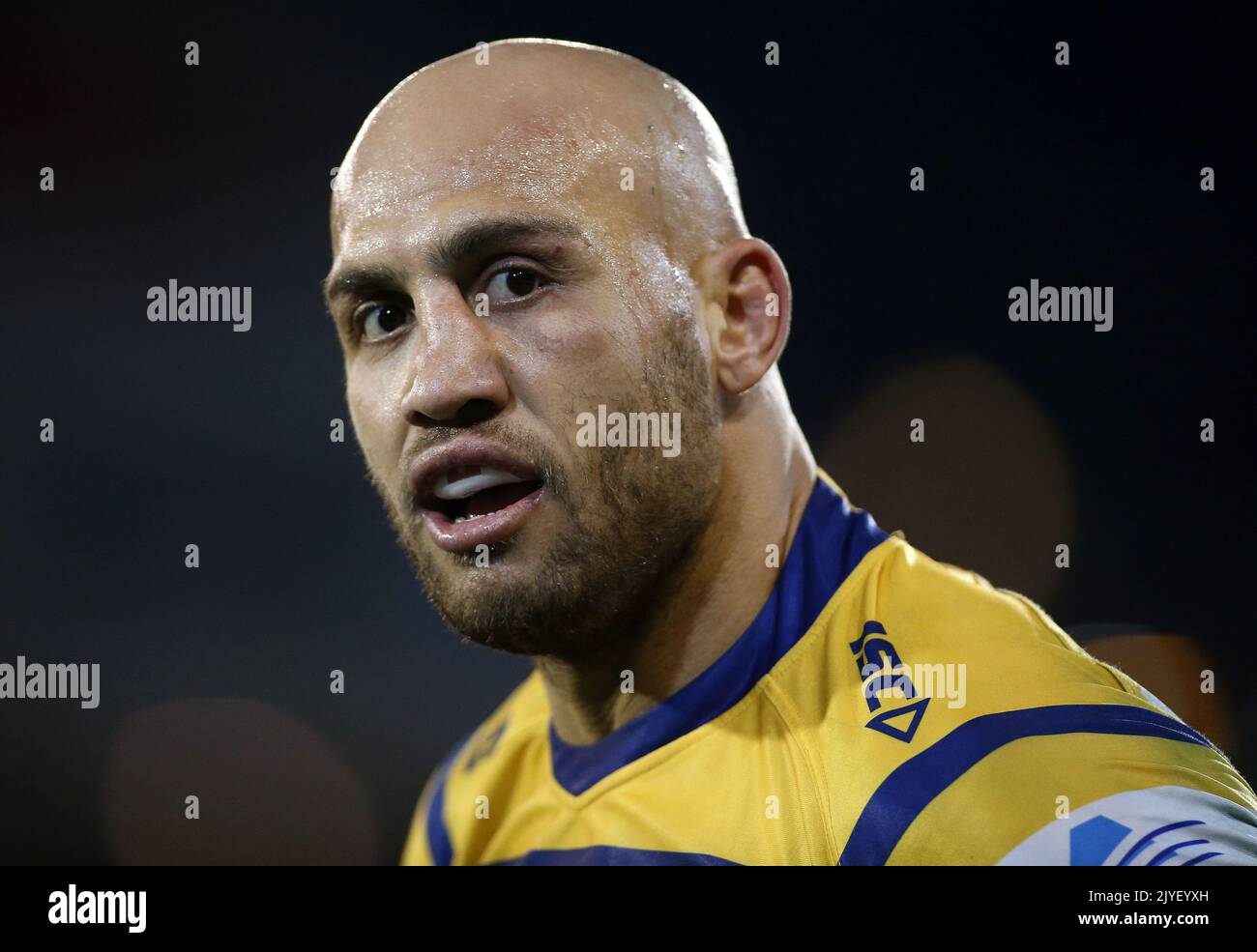 Blake Ferguson of the Eels during the Round 9 NRL match between the ...
