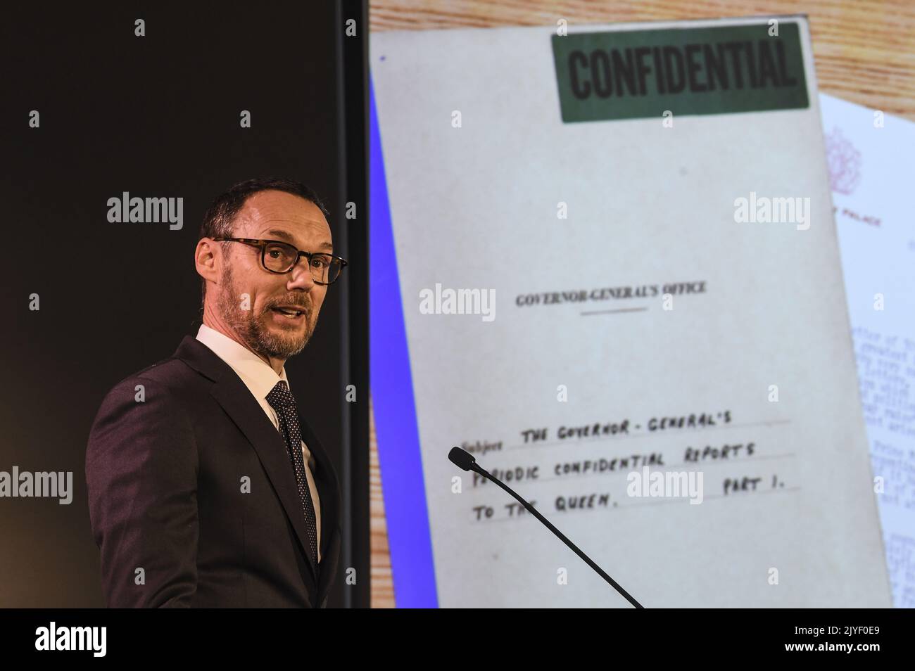 National Archives of Australia Director-General David Ficker speaks ...