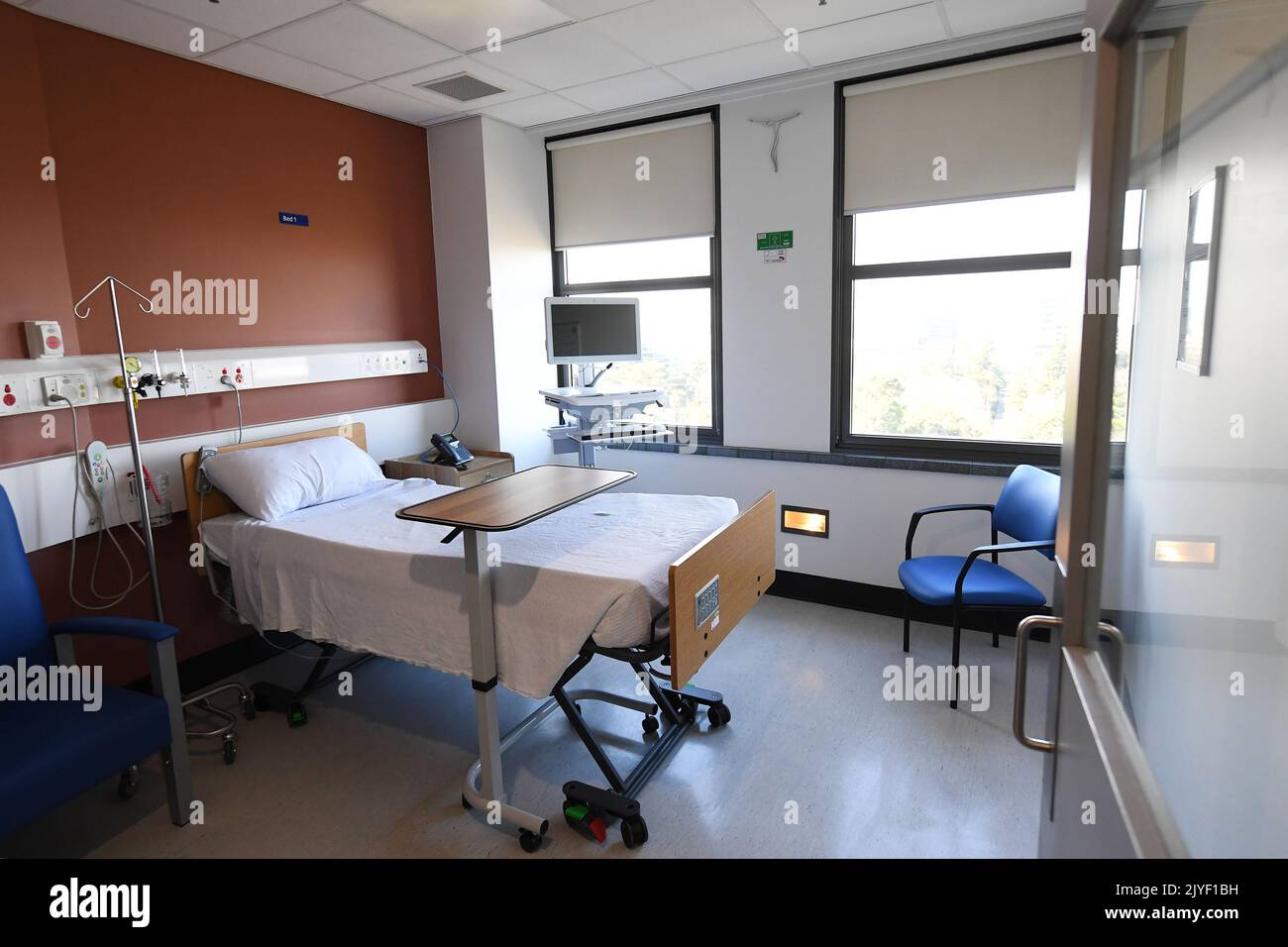 General view inside of the St Vincent's Hospital on the Park in ...