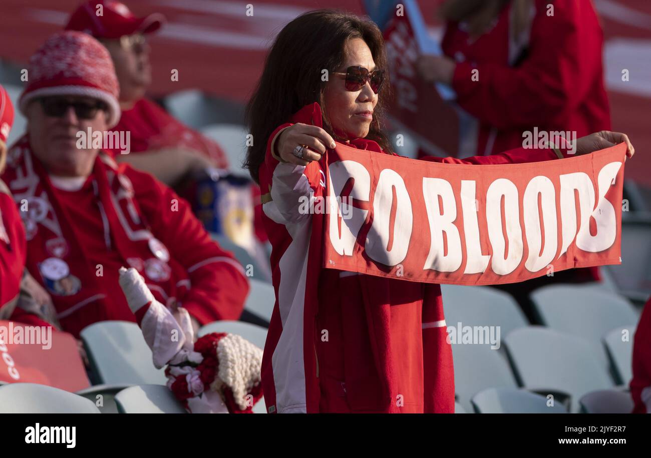 Fans during the Round 7 AFL match between the Sydney Swans and the Gold ...