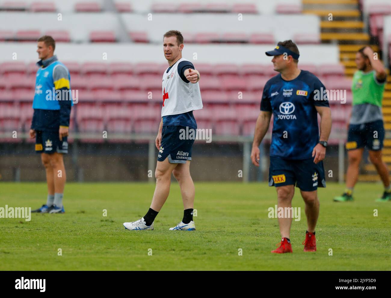 Michael Morgan during an NRL North Queensland Cowboys training session ...