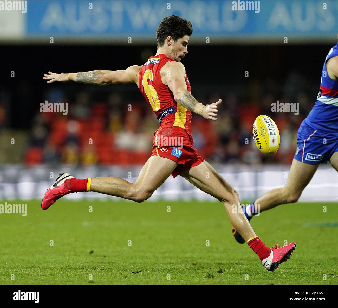 Alex Sexton of the Suns during the Round 8 AFL match between the Gold Coast Suns and Western ...