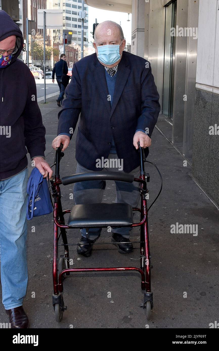 William Henry Wade leaves John Madison Tower in Sydney, Friday, July 24 ...