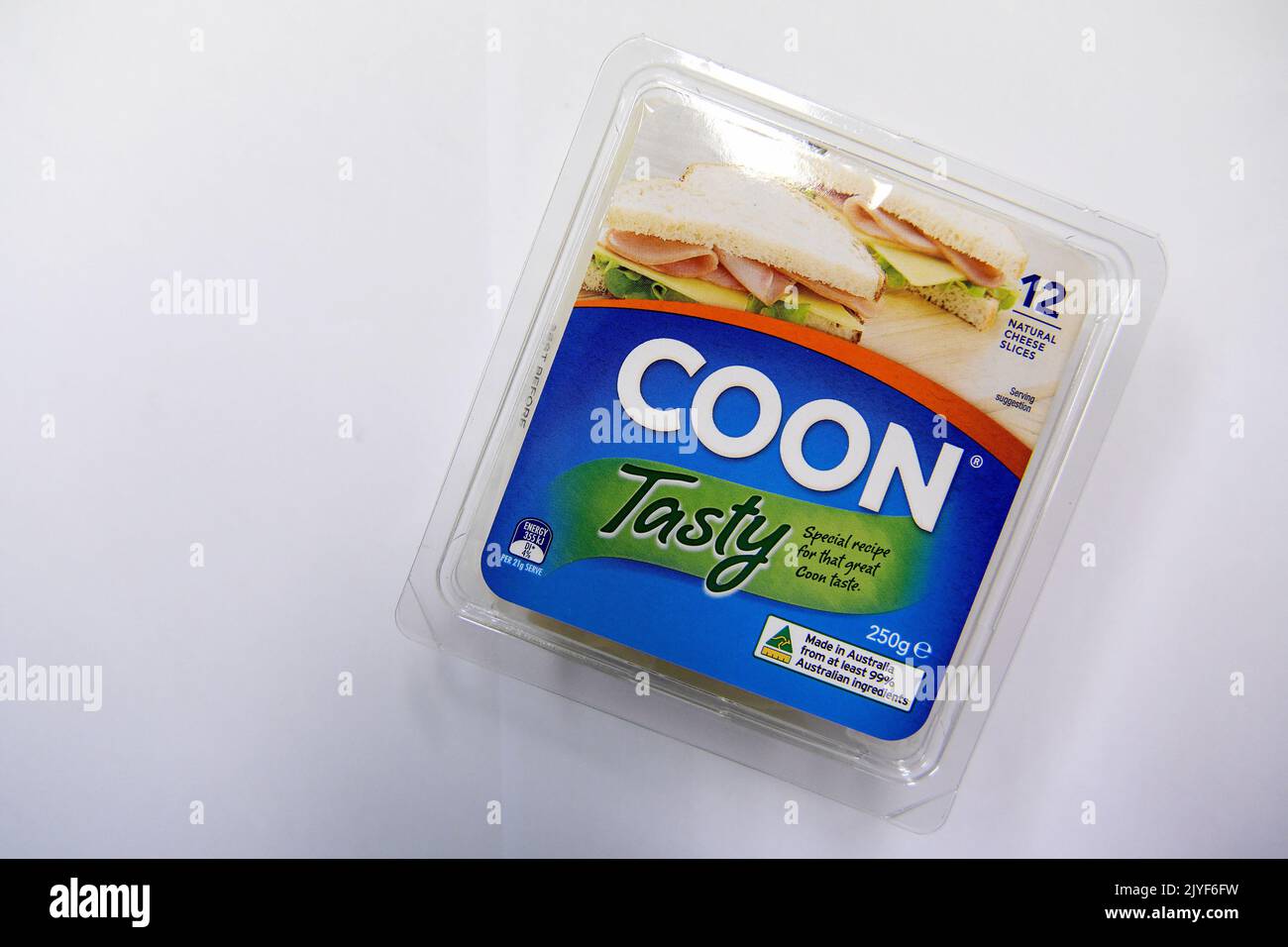 A packet of Coon cheese is photographed in Sydney, Friday, July 24 ...