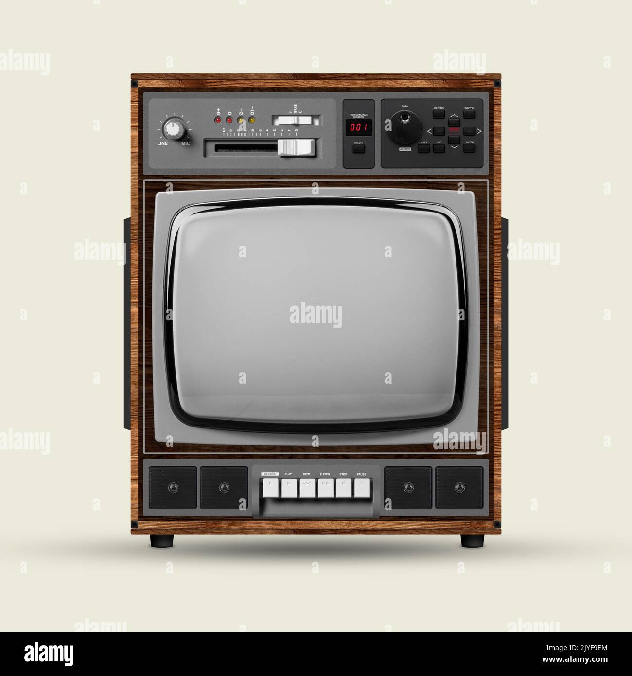 Set retro radio station hi-res stock photography and images - Alamy