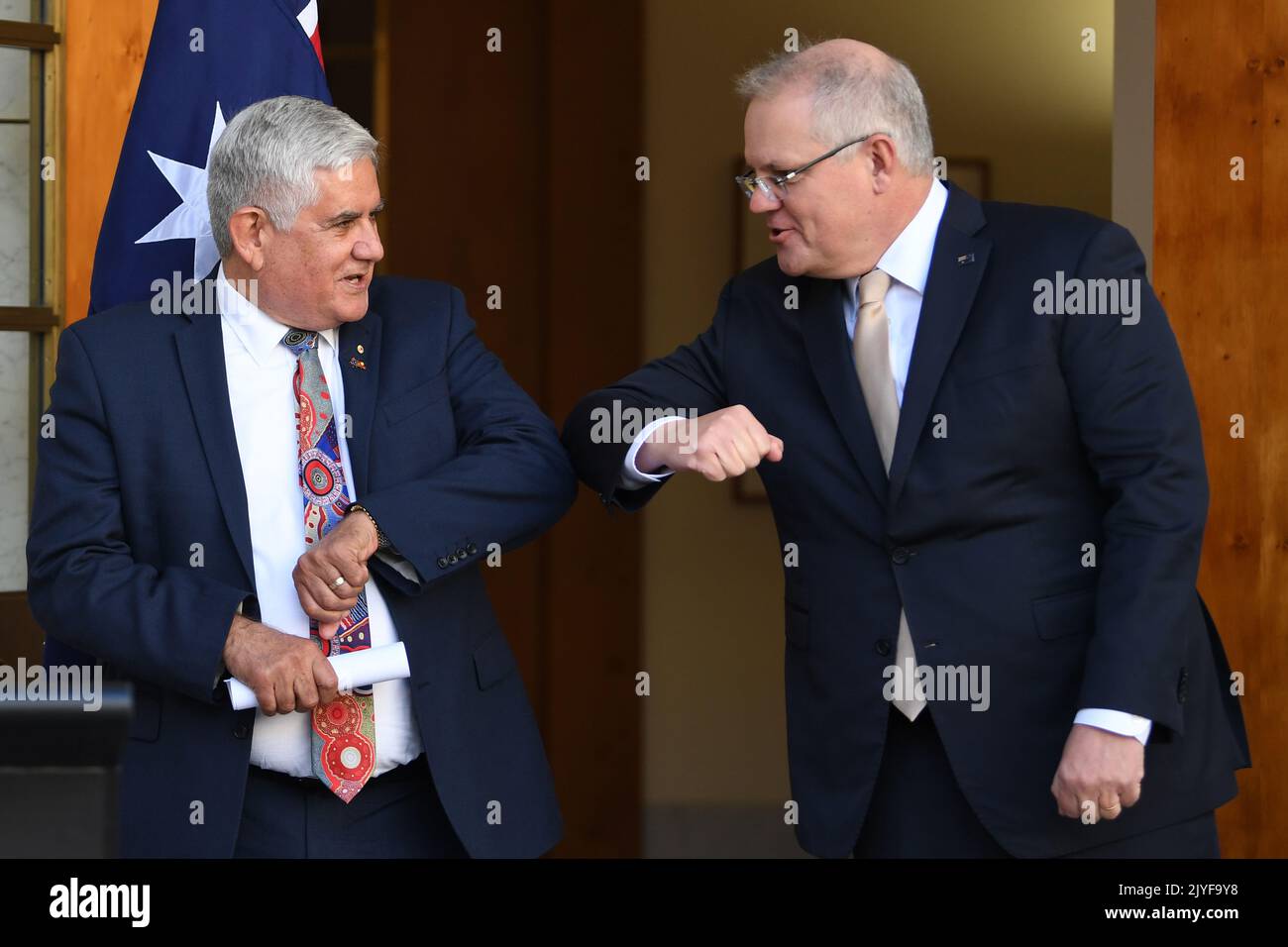 Australian Minister for Indigenous Australians Ken Wyatt and Australian ...
