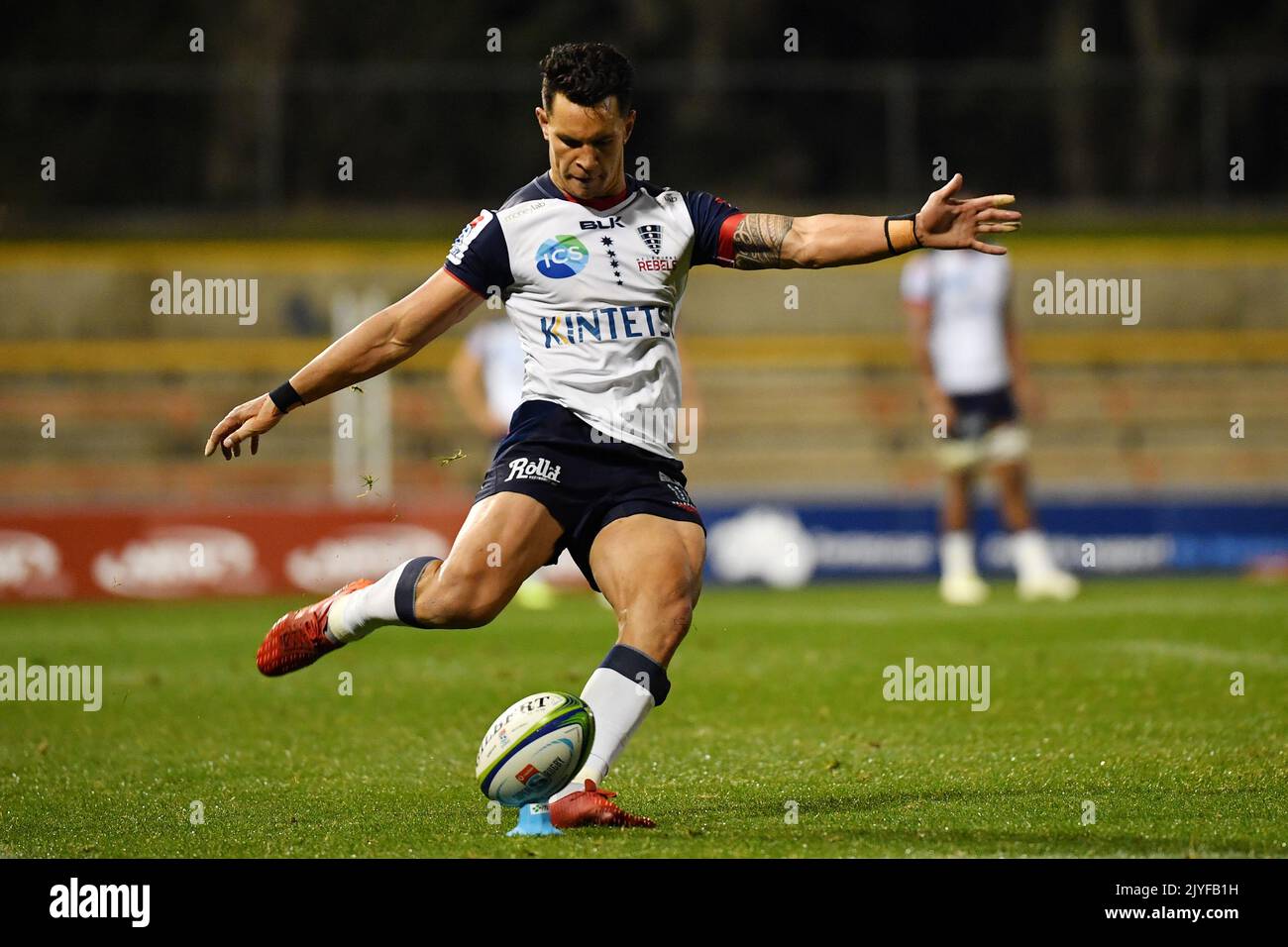 Matt Toomua of the Rebels during the Round 5 Super Rugby match between ...