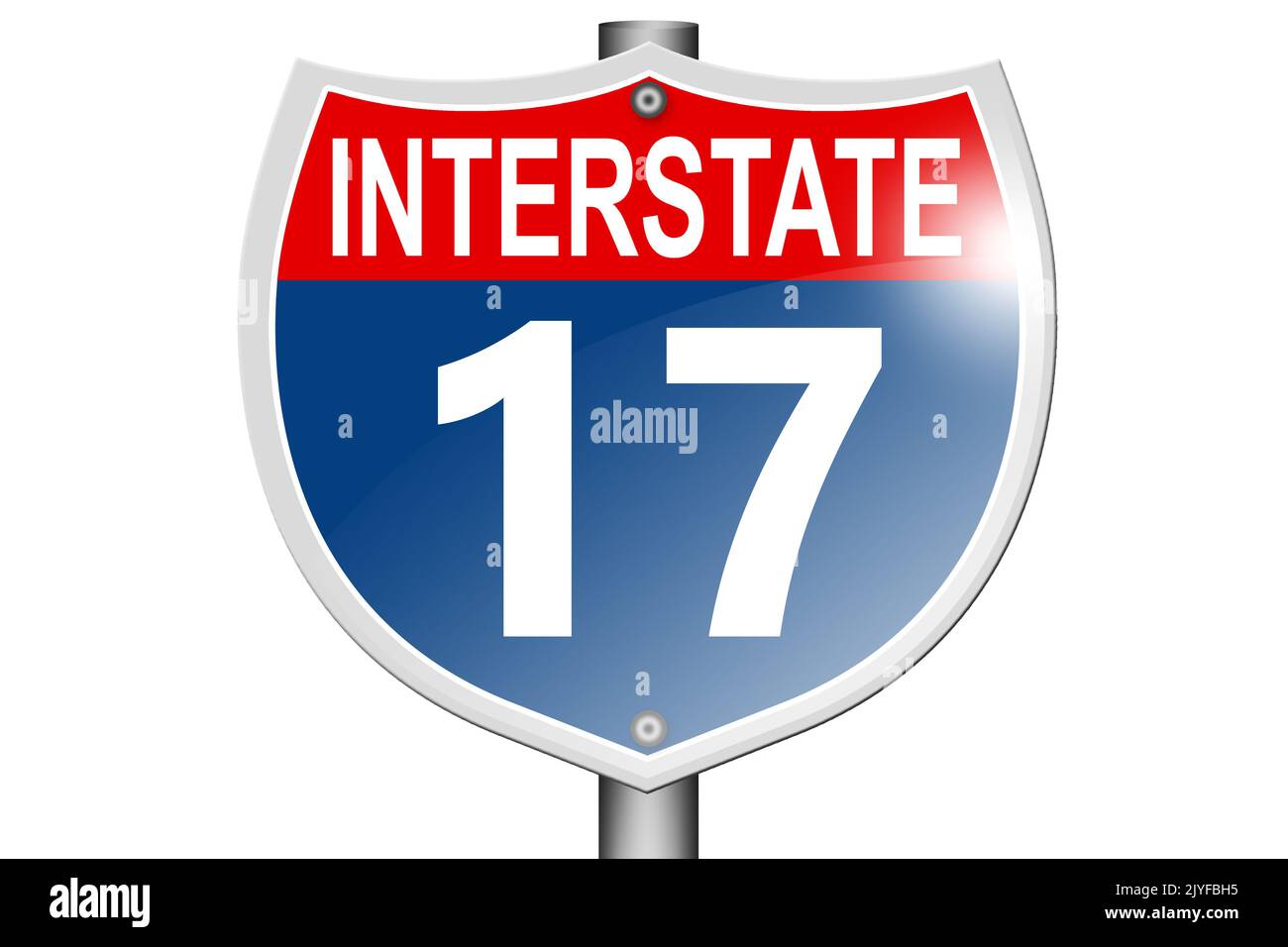 Interstate highway 17 road hi-res stock photography and images - Alamy