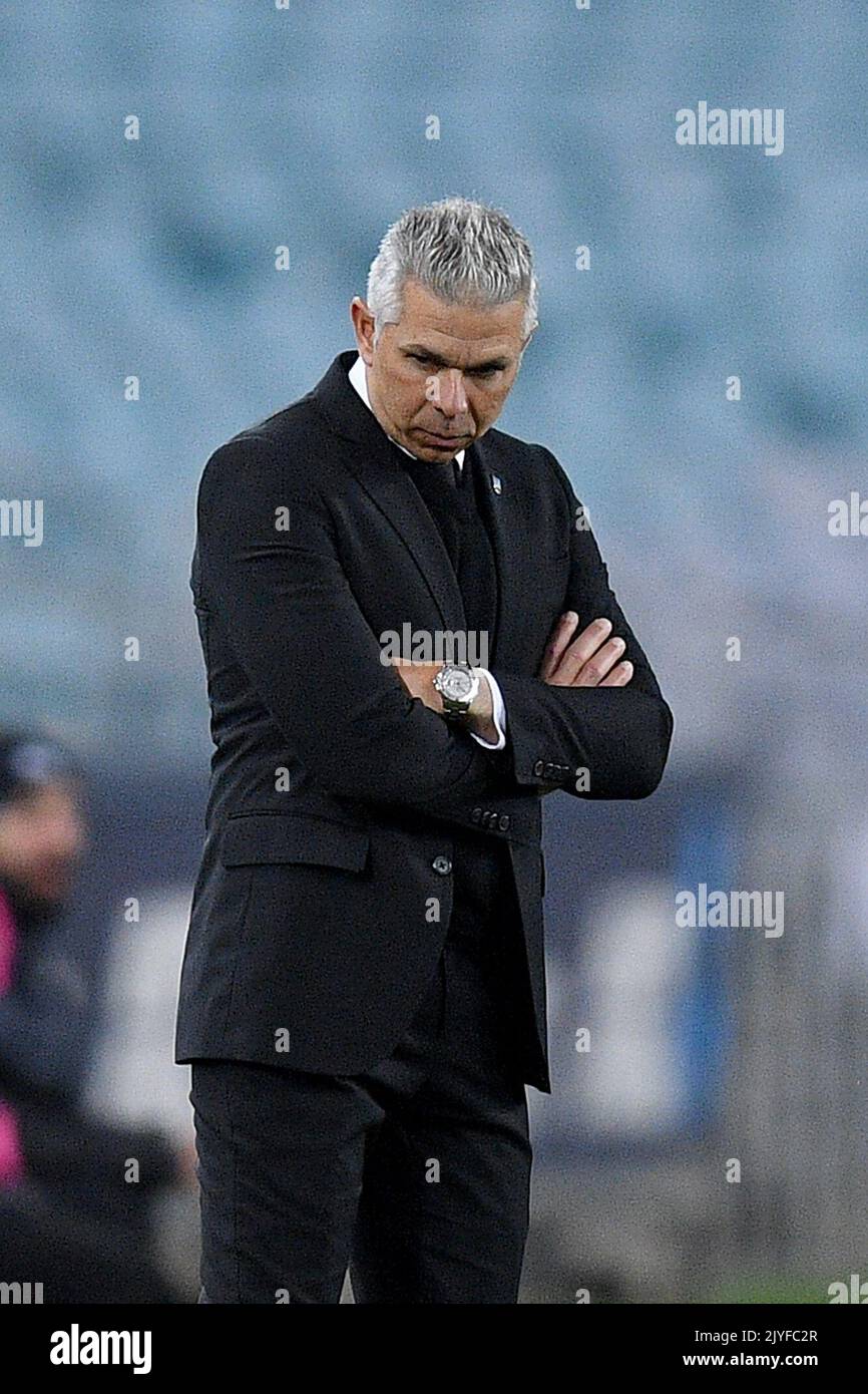 Sydney FC coach Steve Corica looks on during the Round 29 A-League ...