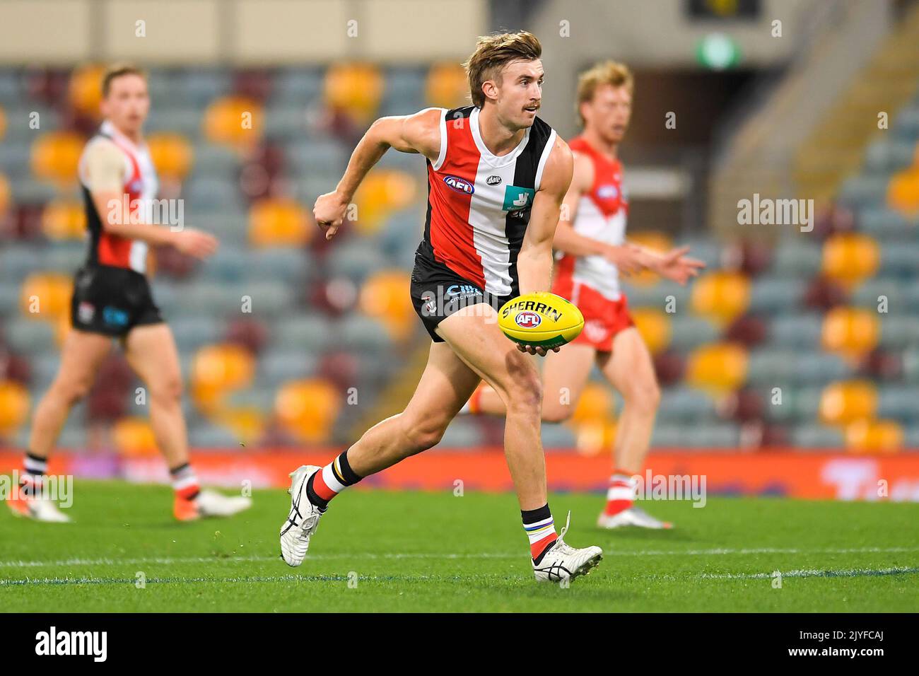 Dougal Howard of the Saints in action during the Round 9 AFL match ...