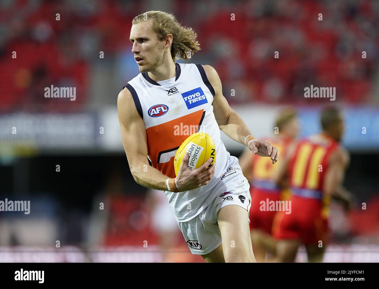 Nick Haynes of the Giants during the Round 9 AFL match between the Gold ...