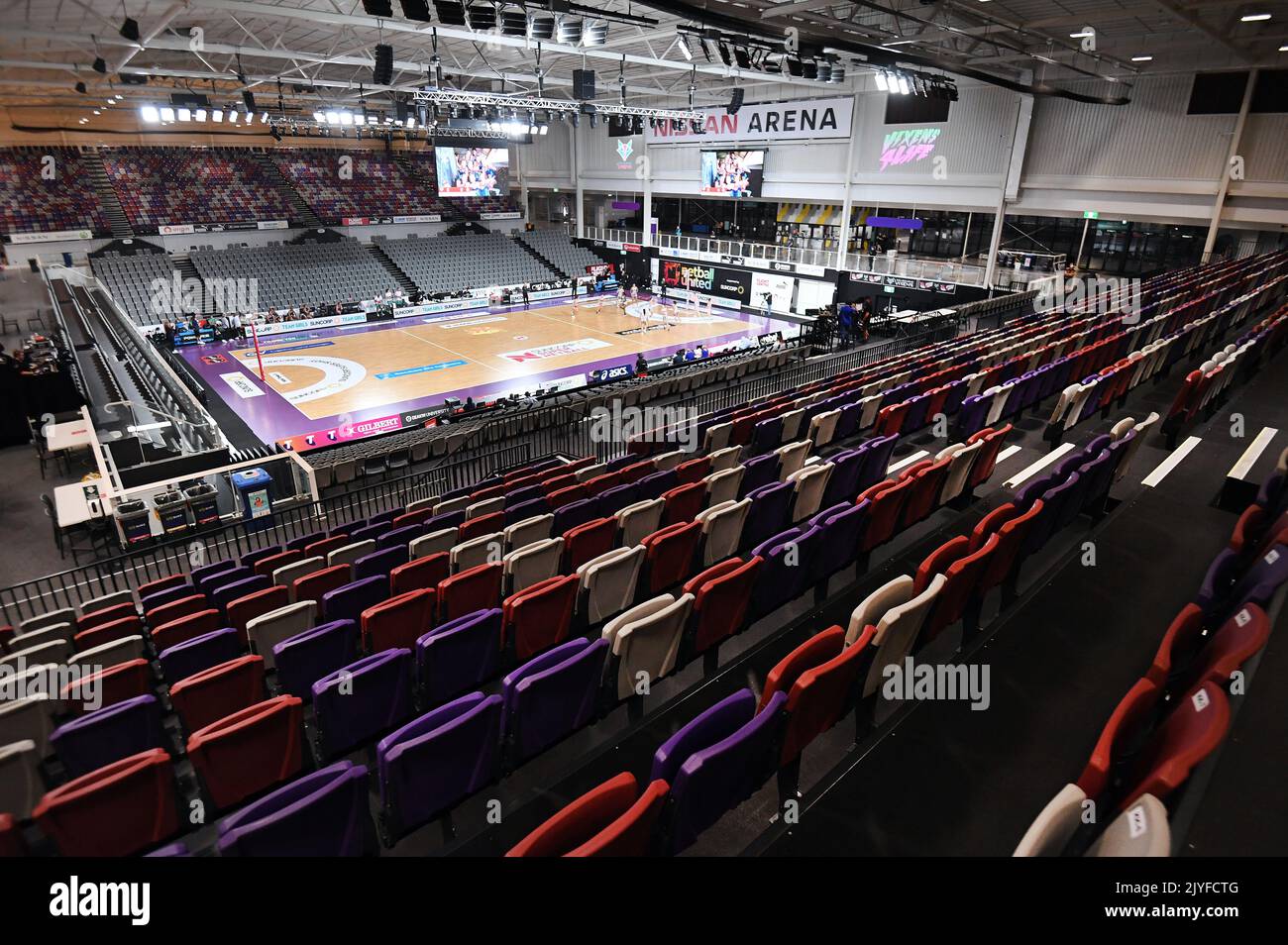 A general view of Nissan Arena before the start of the Round 1 Super ...