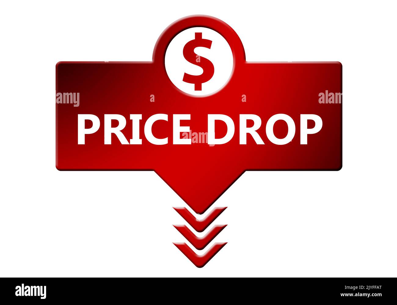 Sale price drop hi-res stock photography and images - Alamy