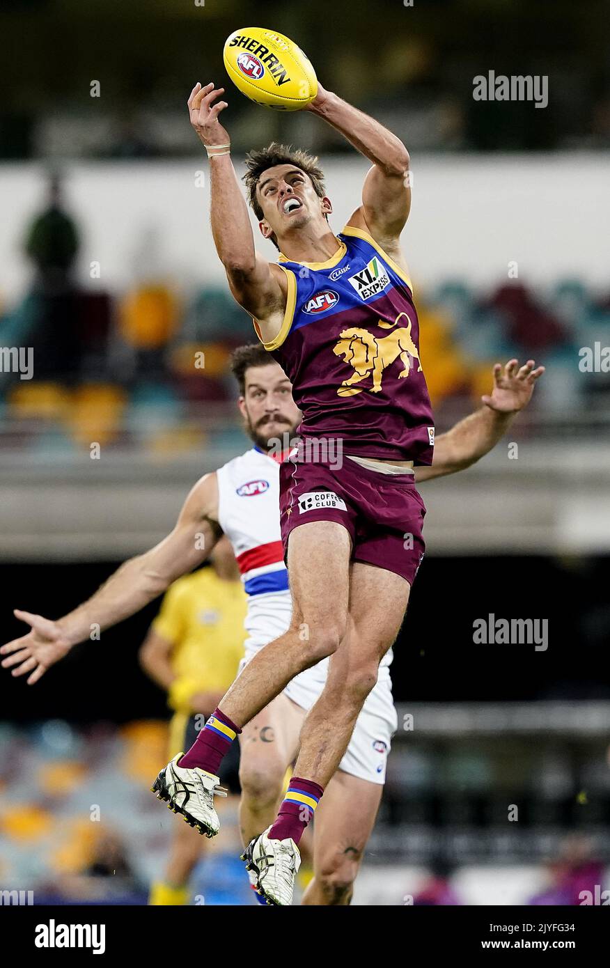 Jarryd Lyons of the Lions during the Round 11 AFL match between the ...