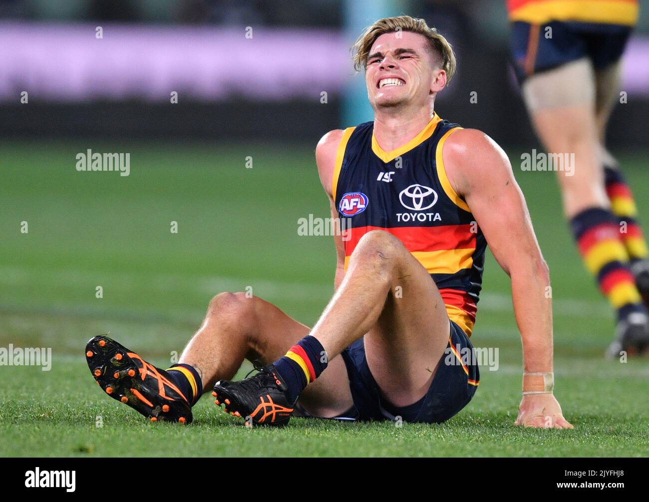 Ben Keays of the Crows during the Round 11 AFL match between the ...