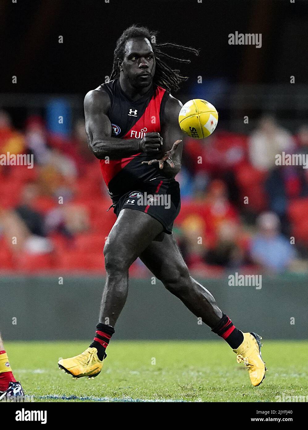 Anthony McDonald-Tipungwuti of the Bombers during the Round 11 AFL ...