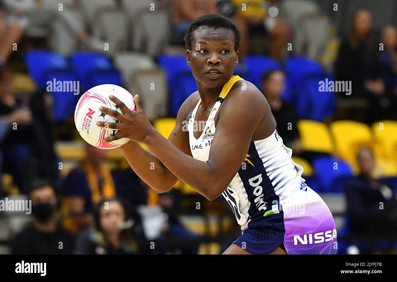 Peace Proscovia of the Lightning in action during the Round 3 Super ...