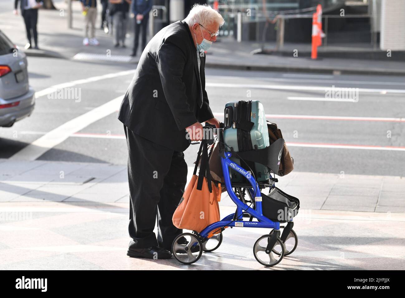 Retired Christian Brother Peter Nicholas Lennox arrives at Downing ...