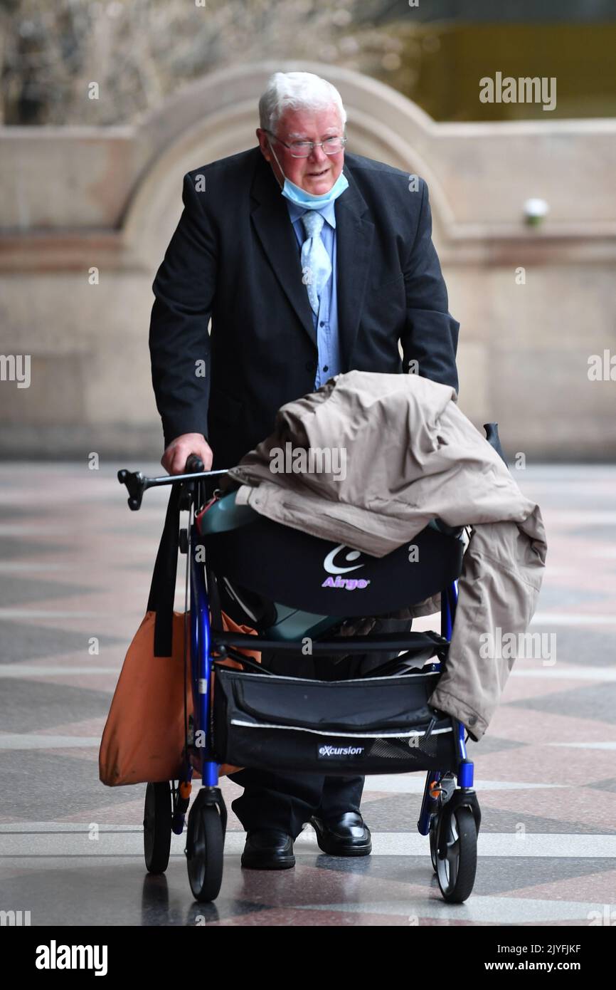 Retired Christian Brother Peter Nicholas Lennox arrives at Downing ...