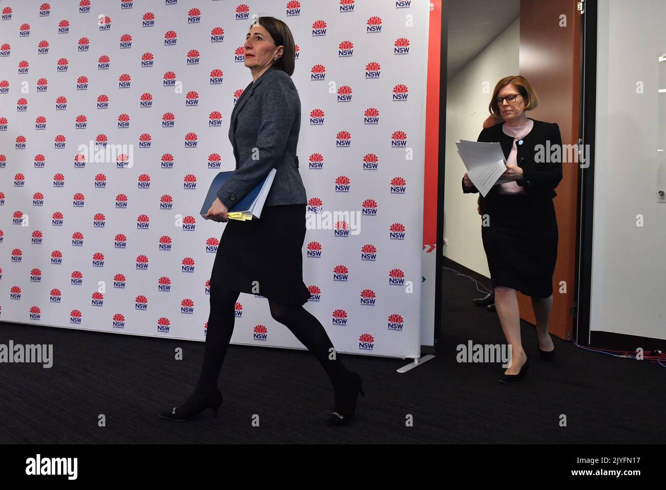 NSW Premier Gladys Berejiklian and NSW Chief Health Officer Dr Kerry ...