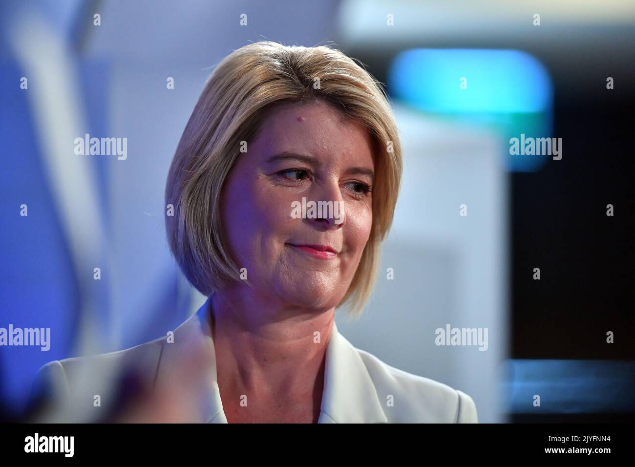 Our Watch Chair Natasha Stott Despoja addresses the National Press Club ...