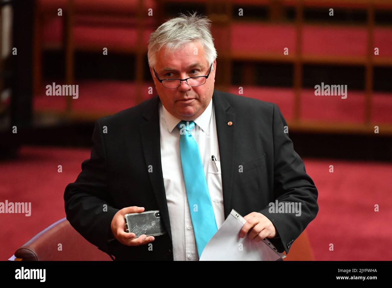 South Australian senator Rex Patrick after formally announcing his ...