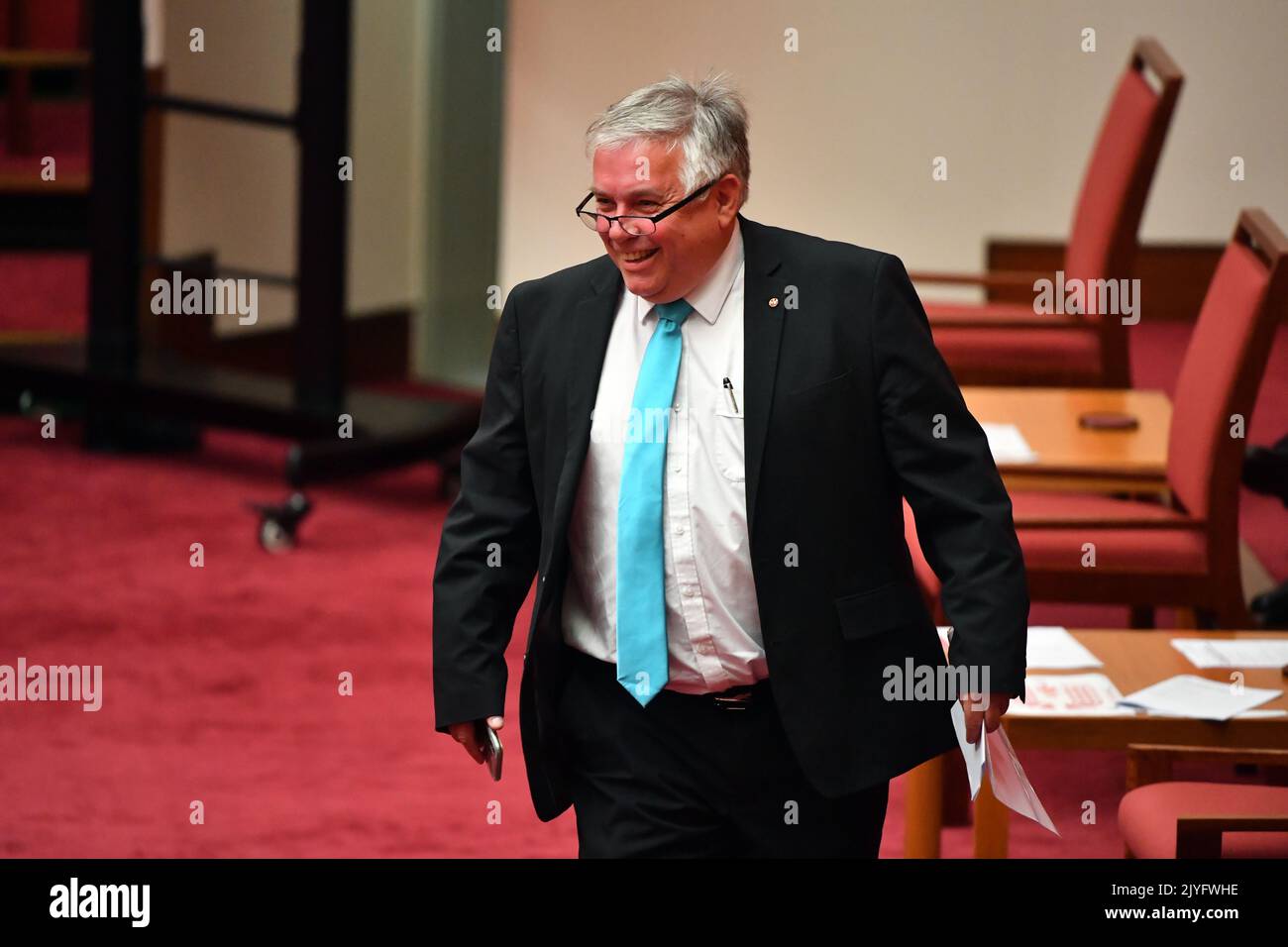 South Australian senator Rex Patrick after formally announcing his ...