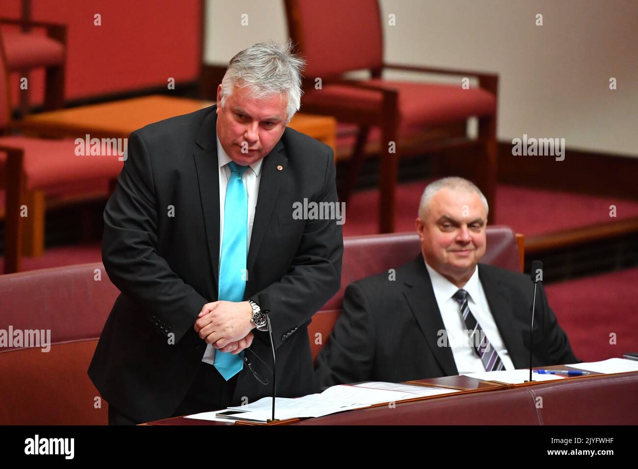 South Australian senator Rex Patrick formally announcing his ...