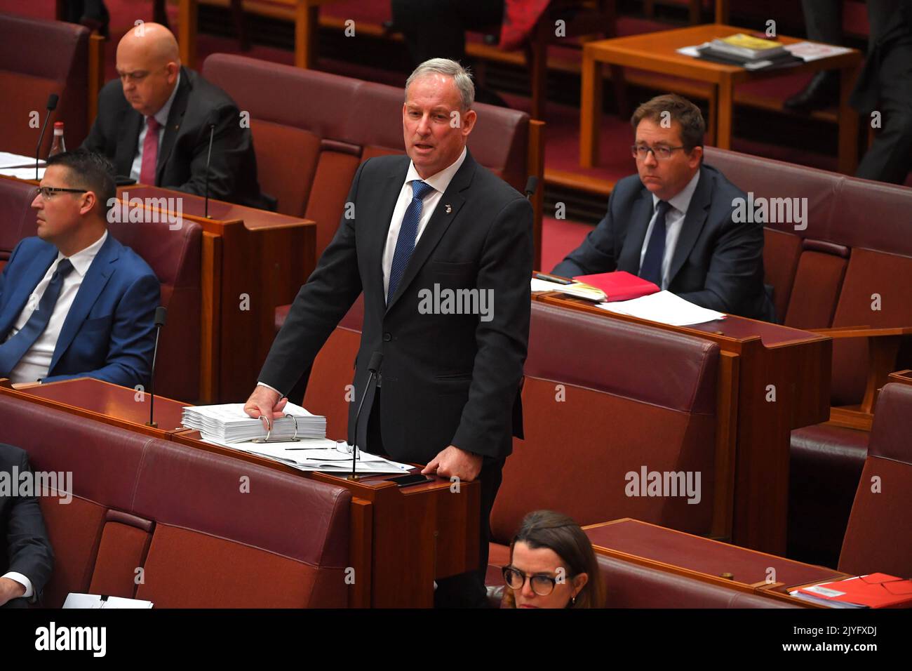 Minister for Aged Care Richard Colbeck during Question Time in the ...