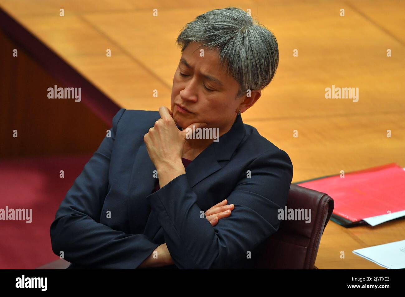 Shadow Minister for Foreign Affairs Penny Wong during Question Time in ...
