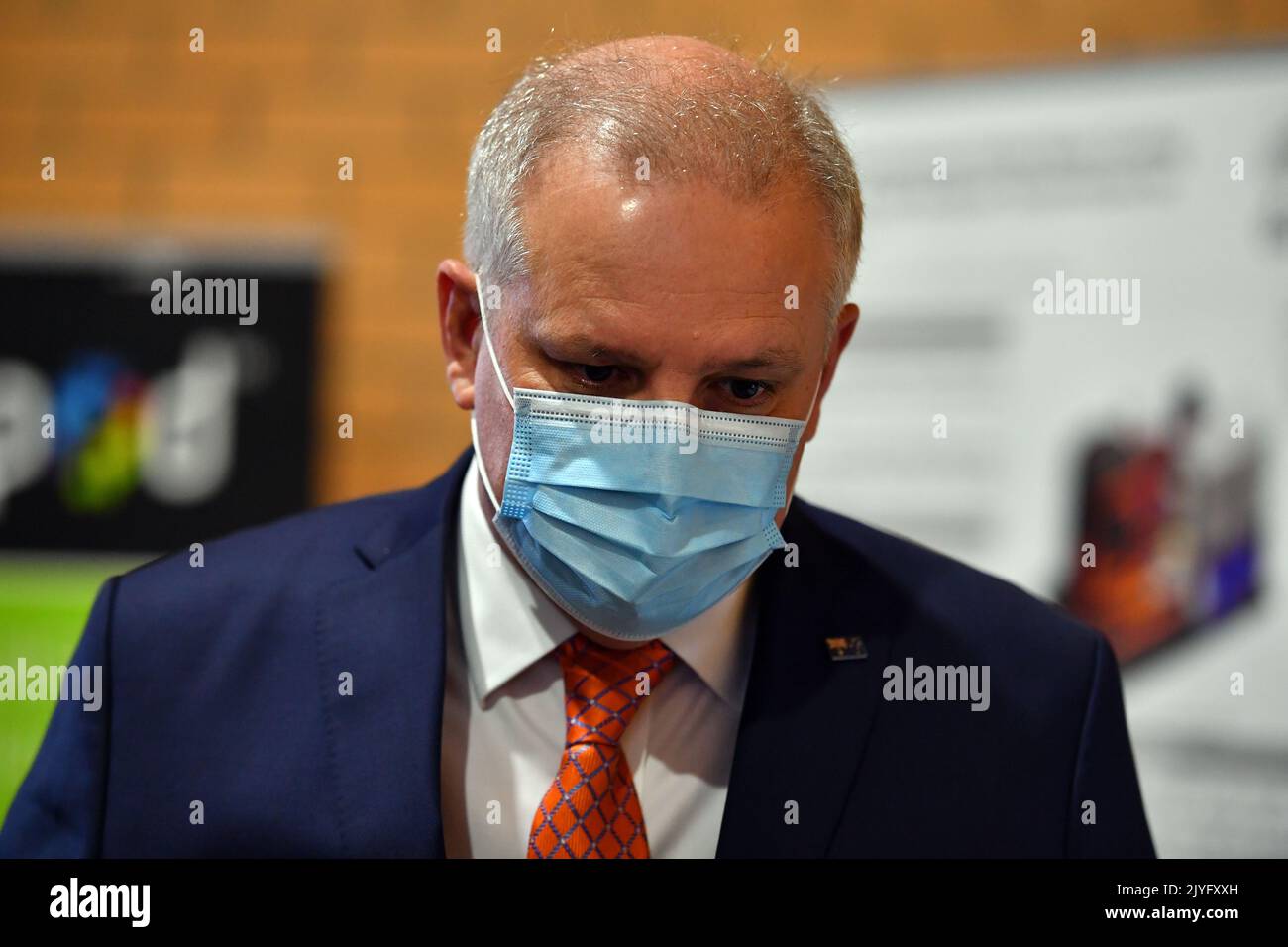 Prime Minister Scott Morrison at a mission-critical data centre ...
