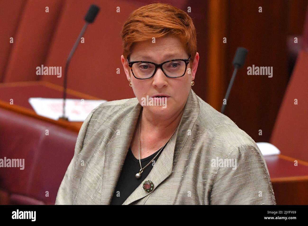 Minister for Foreign Affairs Marise Payne during Question Time in the ...