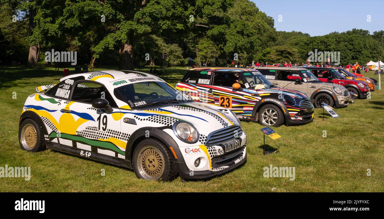 GROSSE POINTE SHORES, MI/USA - JUNE 19, 2022: An Andy Warhol 2010 BMW ...