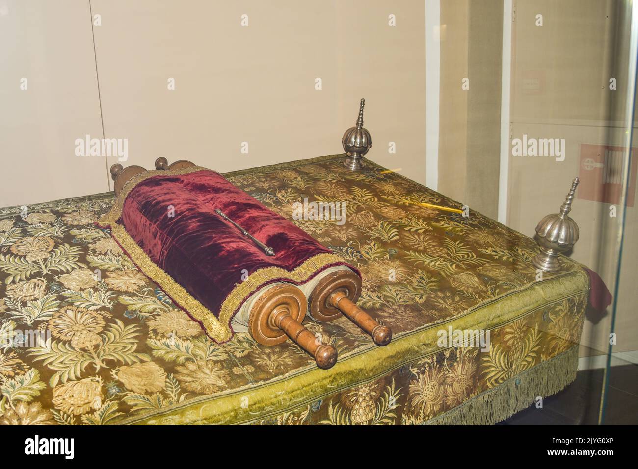 The holy rolls of the torah hi-res stock photography and images - Alamy