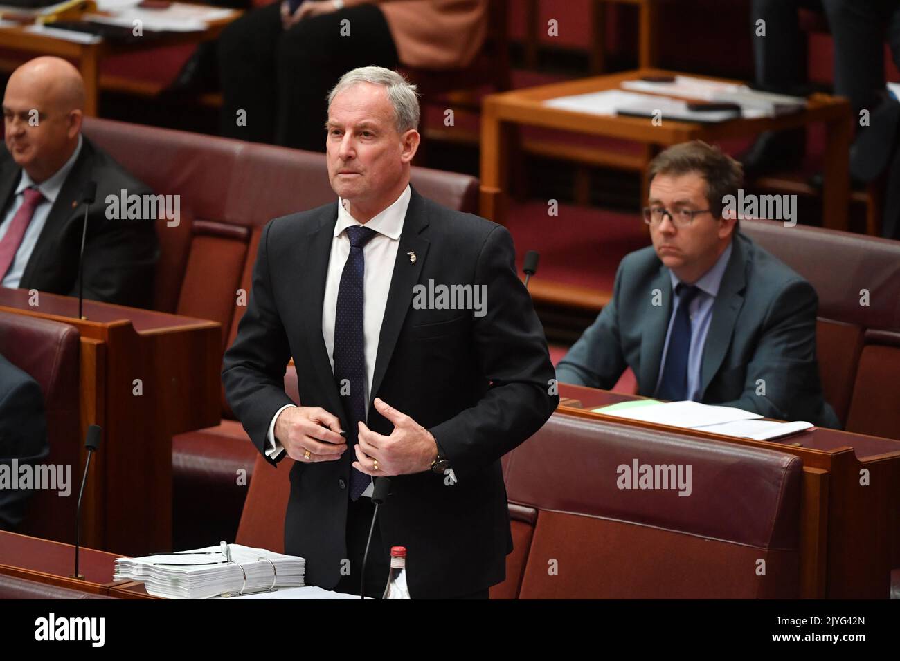 Minister for Aged Care Richard Colbeck during Question Time in the ...