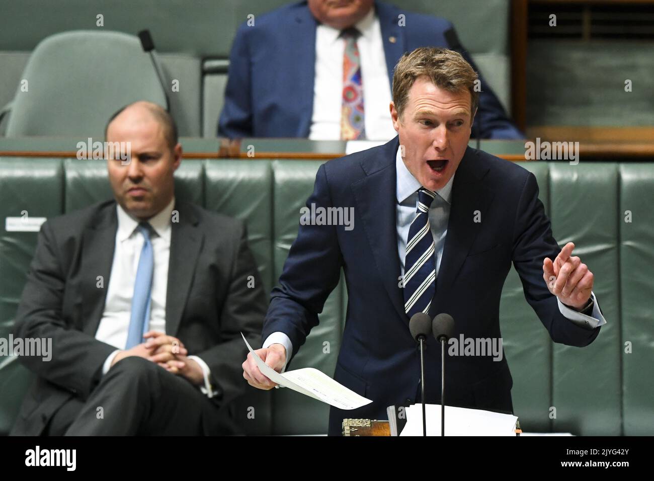 Australian Attorney-General Christian Porter speaks during House of ...